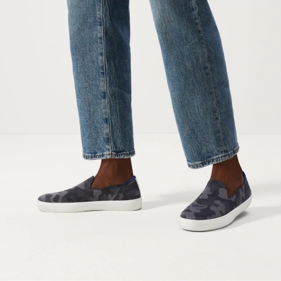 Rothy's | Shoes | Rothys The Sneaker Grey Camo Slip On Sustainable ...